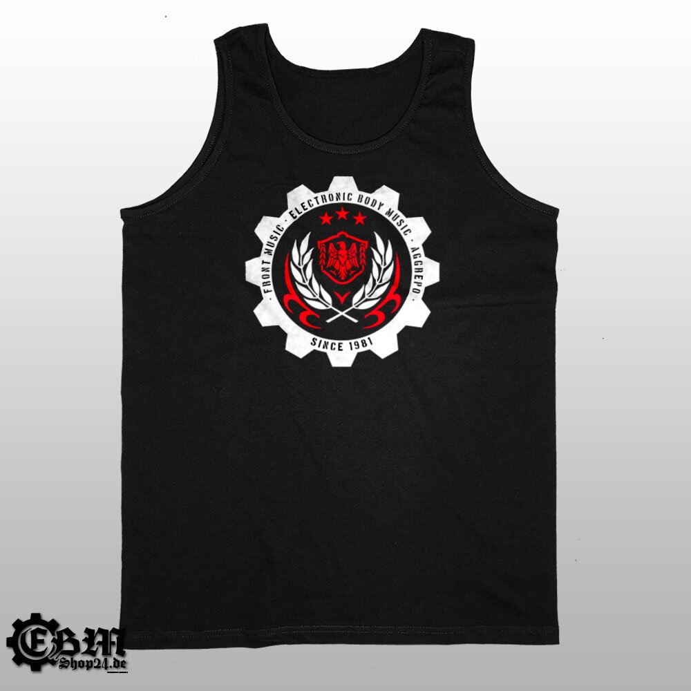 EBM SINCE 1981 - Tank Top - EBMShop24 - Shop für EBM und Industrial Klamotten, 14,00