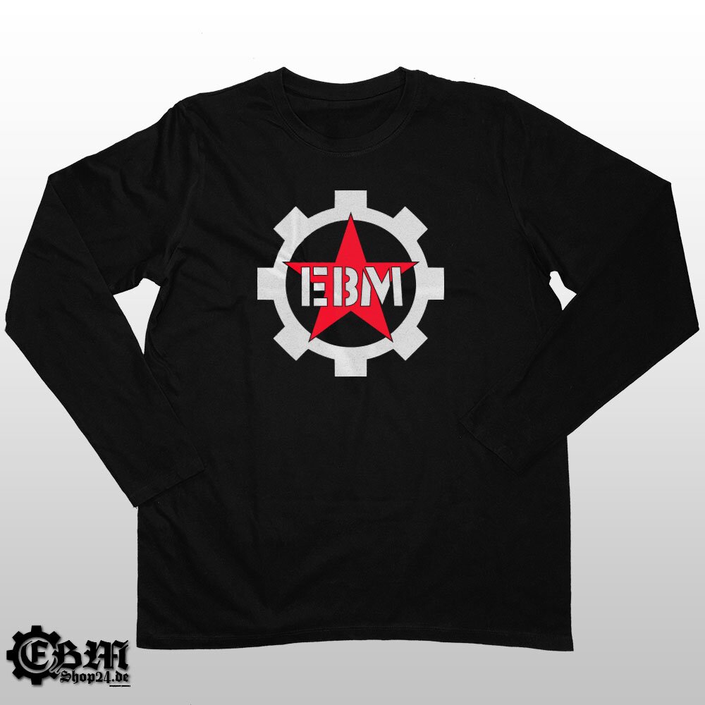 100% EBM - Longsleeve - EBMShop24 - Shop für EBM und Industrial Klamotten, 17,00