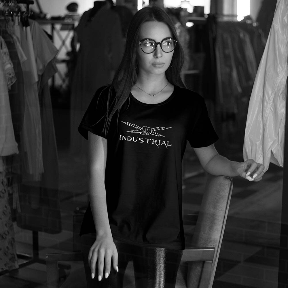 Girlie - Industrial - Blitz Silber - EBMShop24 - Shop für EBM und Industrial Klamotten, 14,00