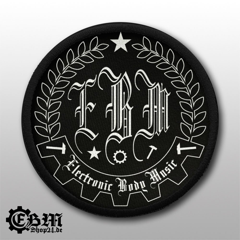 Patch EBM - Outline - EBMShop24 - Shop for EBM and Industrial clothes ... Patch EBM - Outline - EBMShop24 - Shop for EBM and Industrial clothes ...